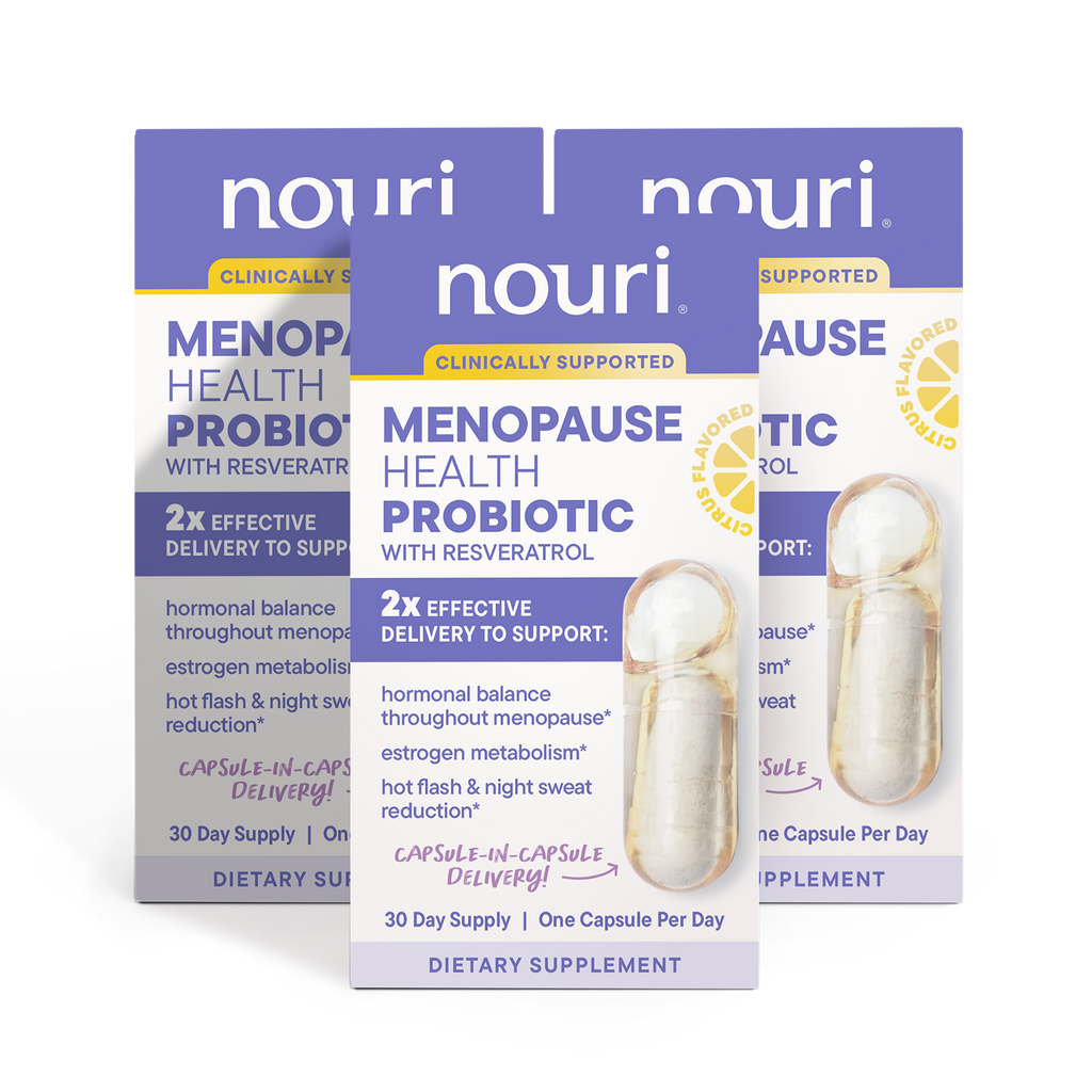 Nouri Menopause Health Daily Probiotic | Nouri