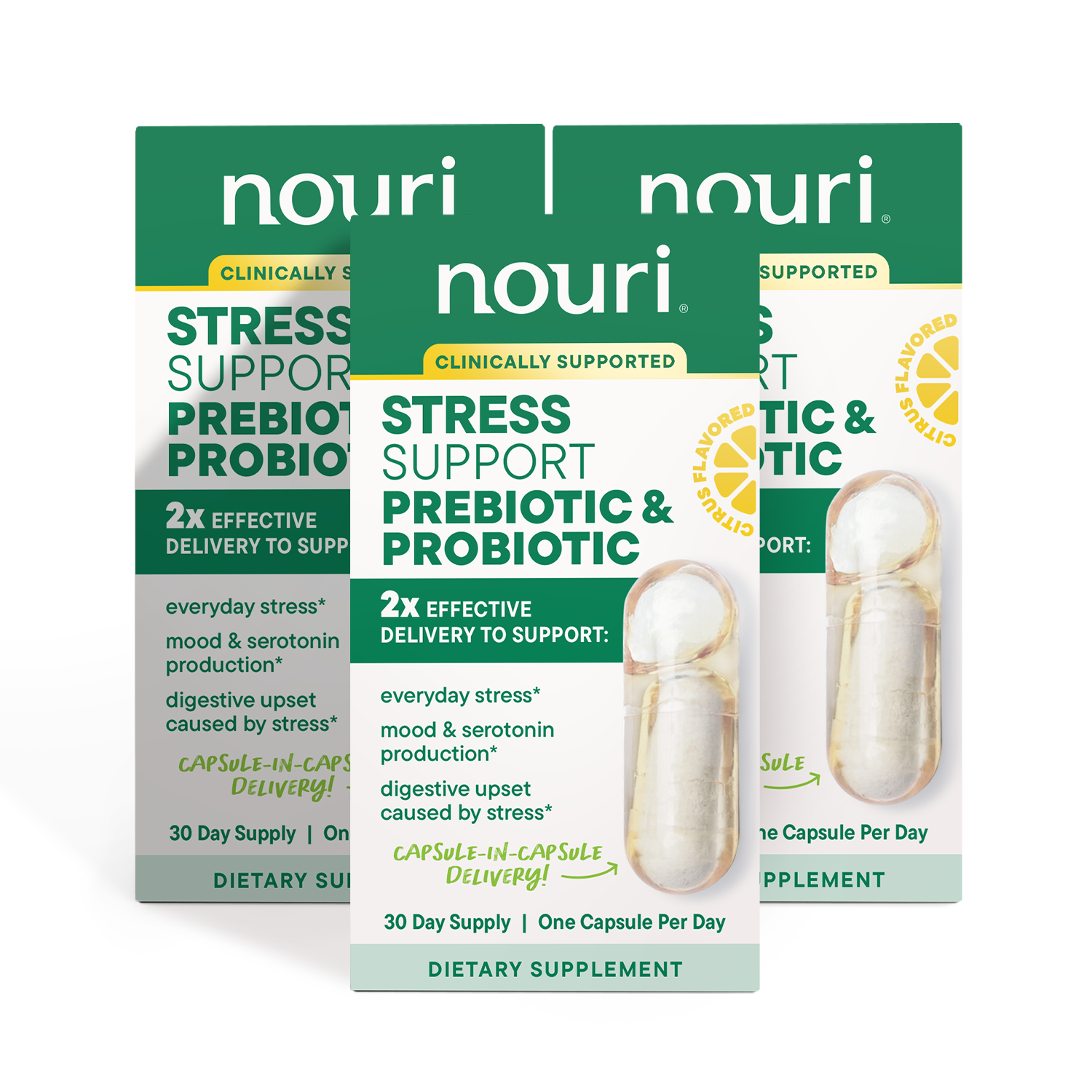 Nouri Stress Support Daily Probiotic | Nouri