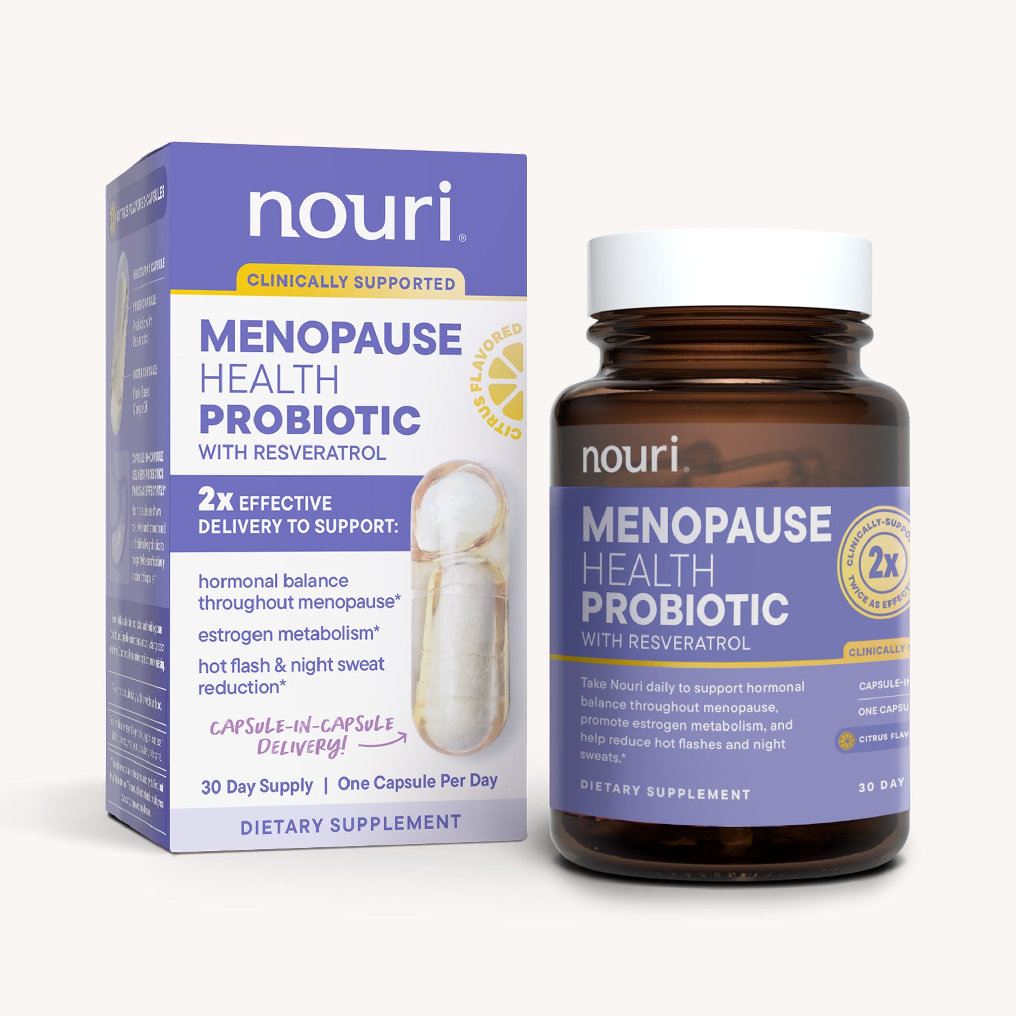 Menopause Health Probiotic | Nouri